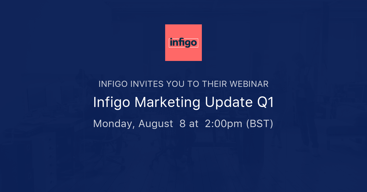 Infigo Marketing Update Q1 | Infigo