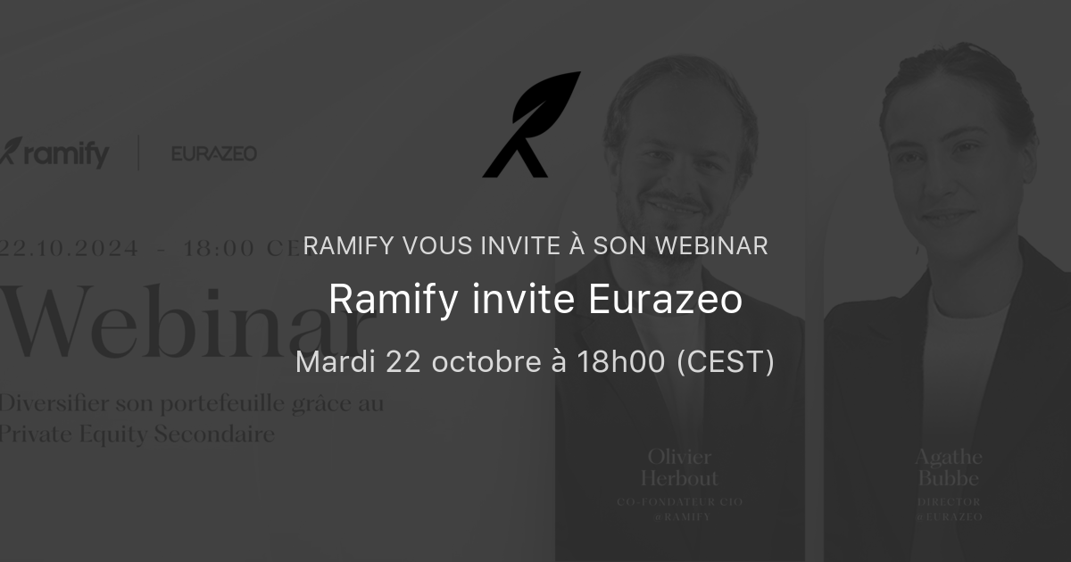 Ramify invite Eurazeo | Ramify