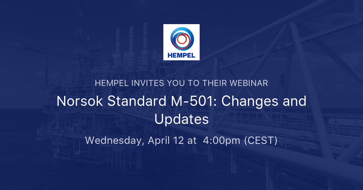 Norsok Standard M-501: Changes and Updates | Hempel