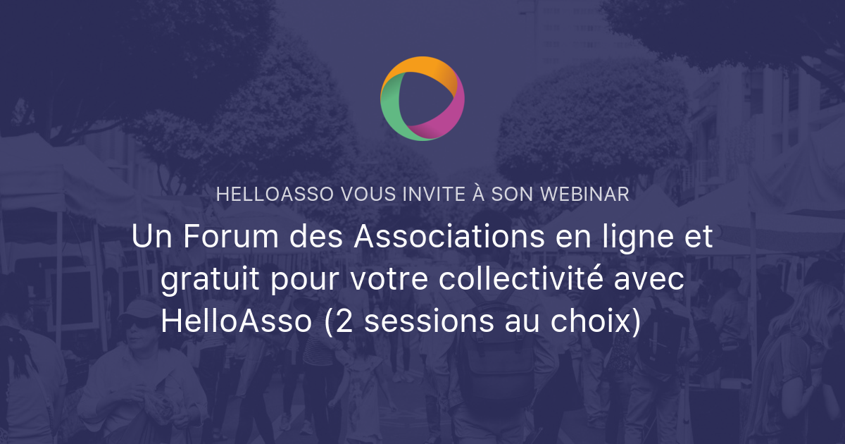 Un Forum des Associations en ligne et gratuit pour votre collectivité ...