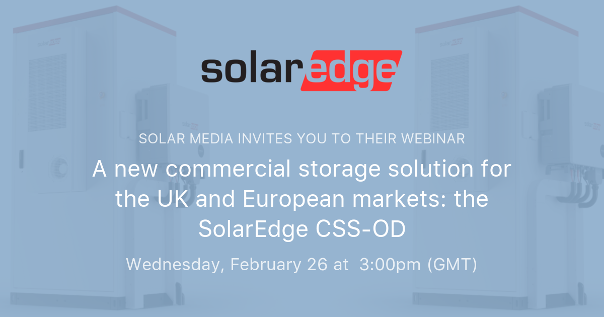 A new commercial storage solution for the UK and European markets: the ...