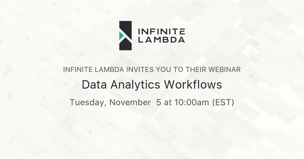 Data Analytics Workflows | Infinite Lambda