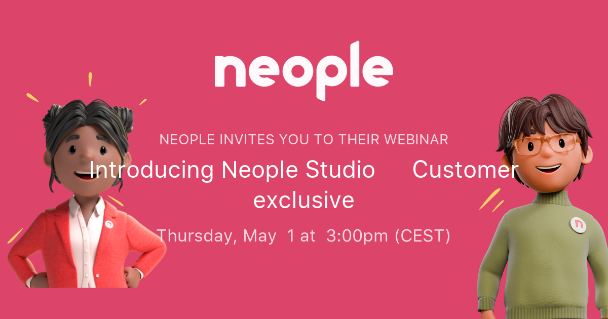 Introducing Neople Studio 🎉 Customer exclusive | Neople