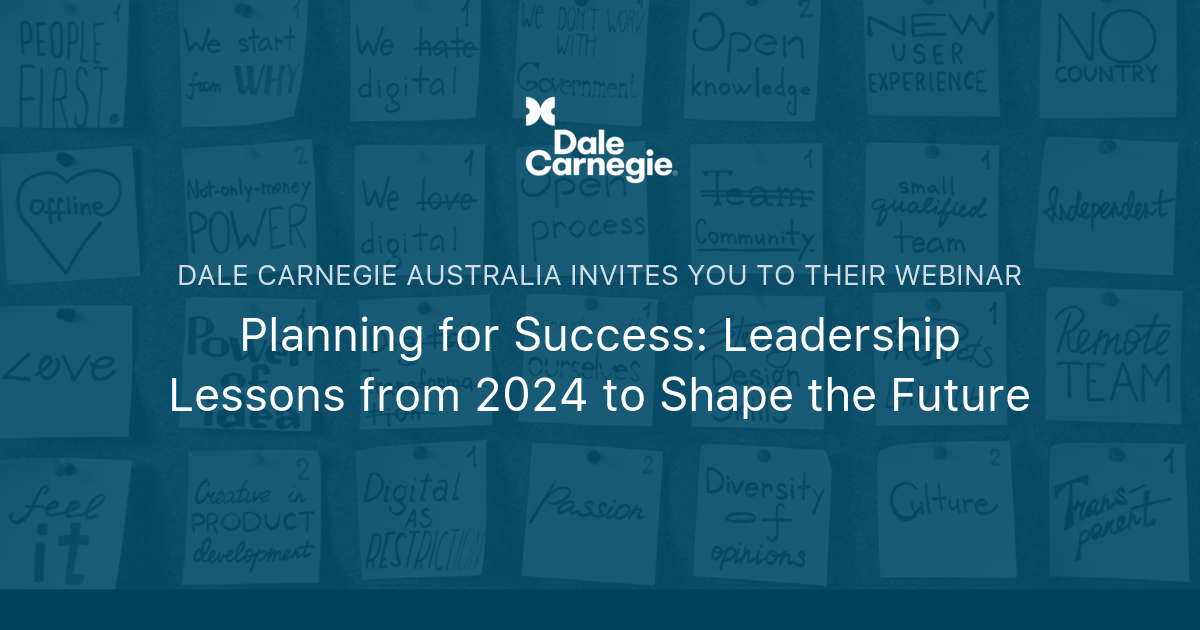 Planning for Success: Leadership Lessons from 2024 to Shape the Future ...