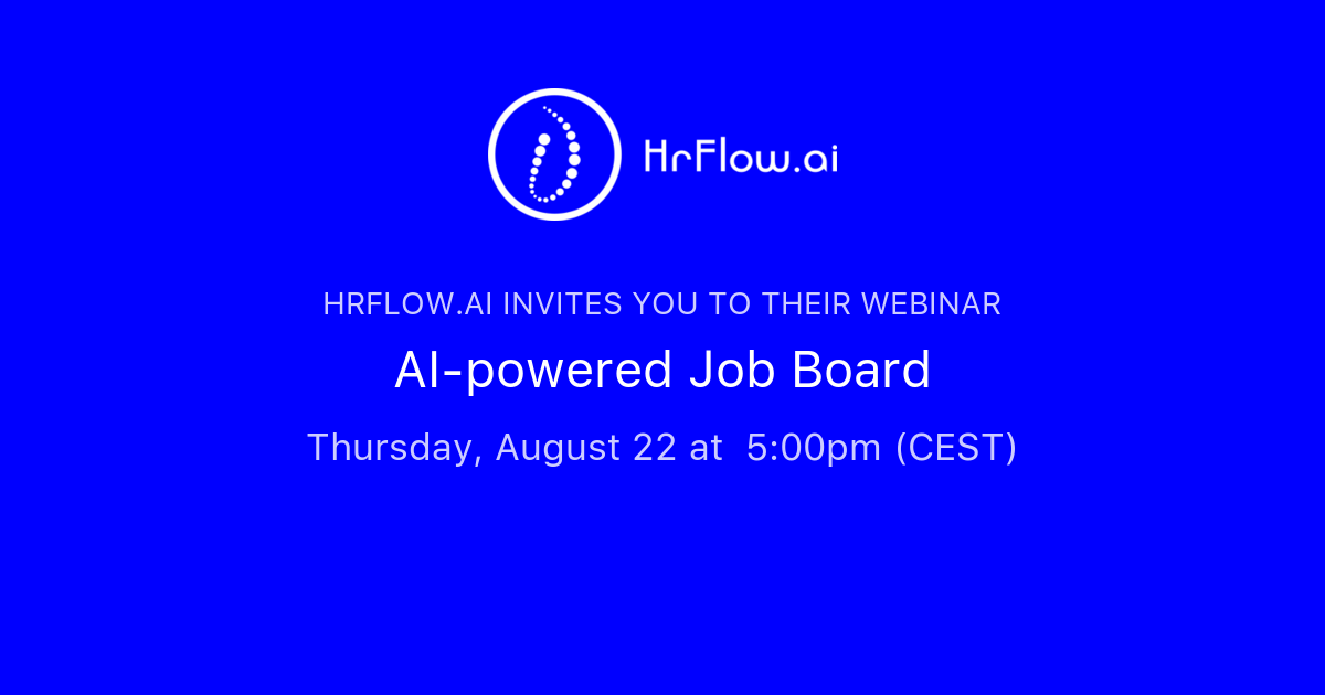AI-powered Job Board | HrFlow.ai