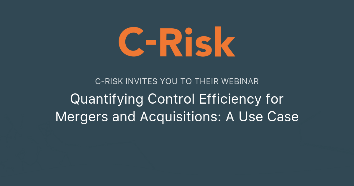 Quantifying Control Efficiency for Mergers and Acquisitions: A Use Case ...