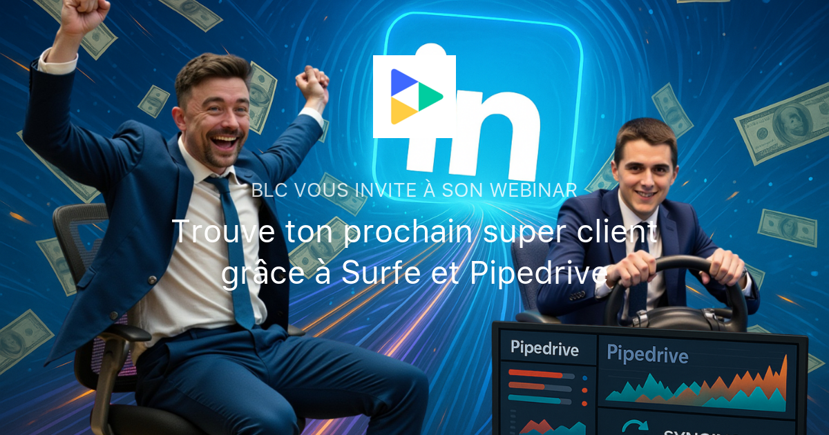 Trouve ton prochain super client grâce à Surfe et Pipedrive | BLC