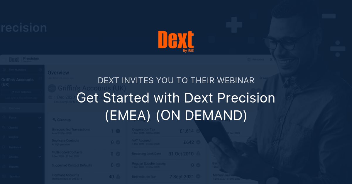 Get Started with Dext Precision (EMEA) (ON DEMAND) | Dext