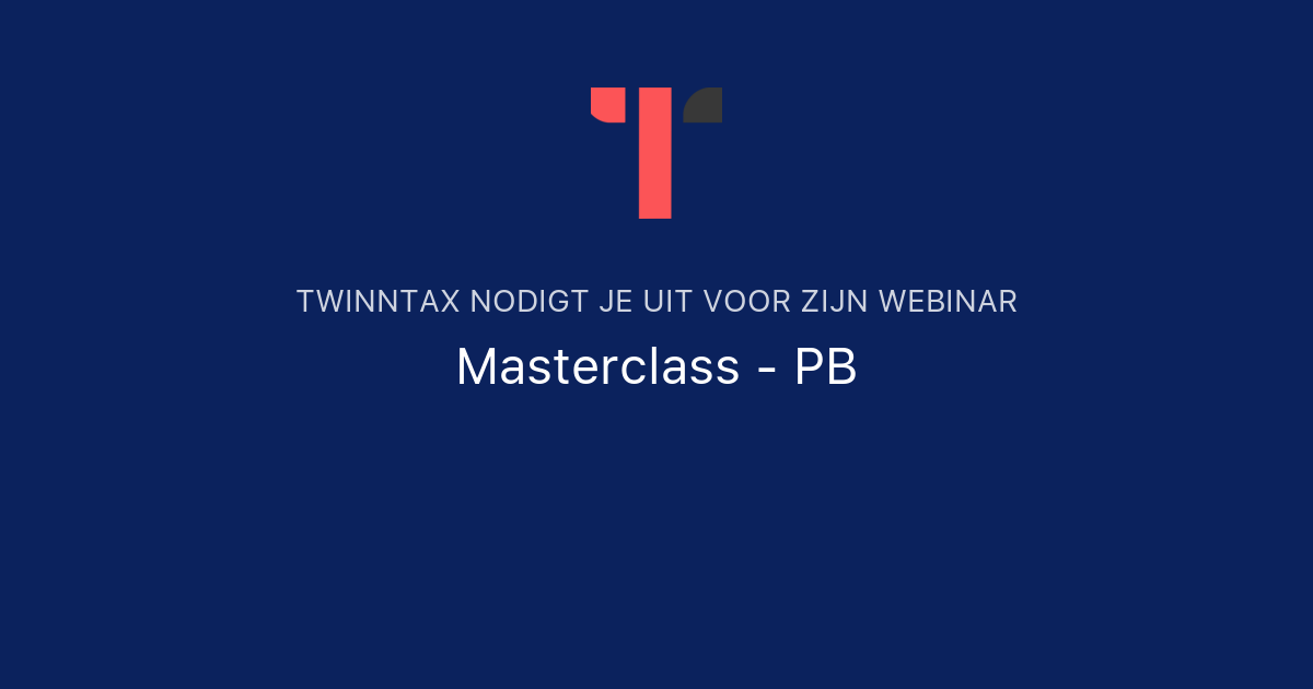 Masterclass - PB | Twinntax