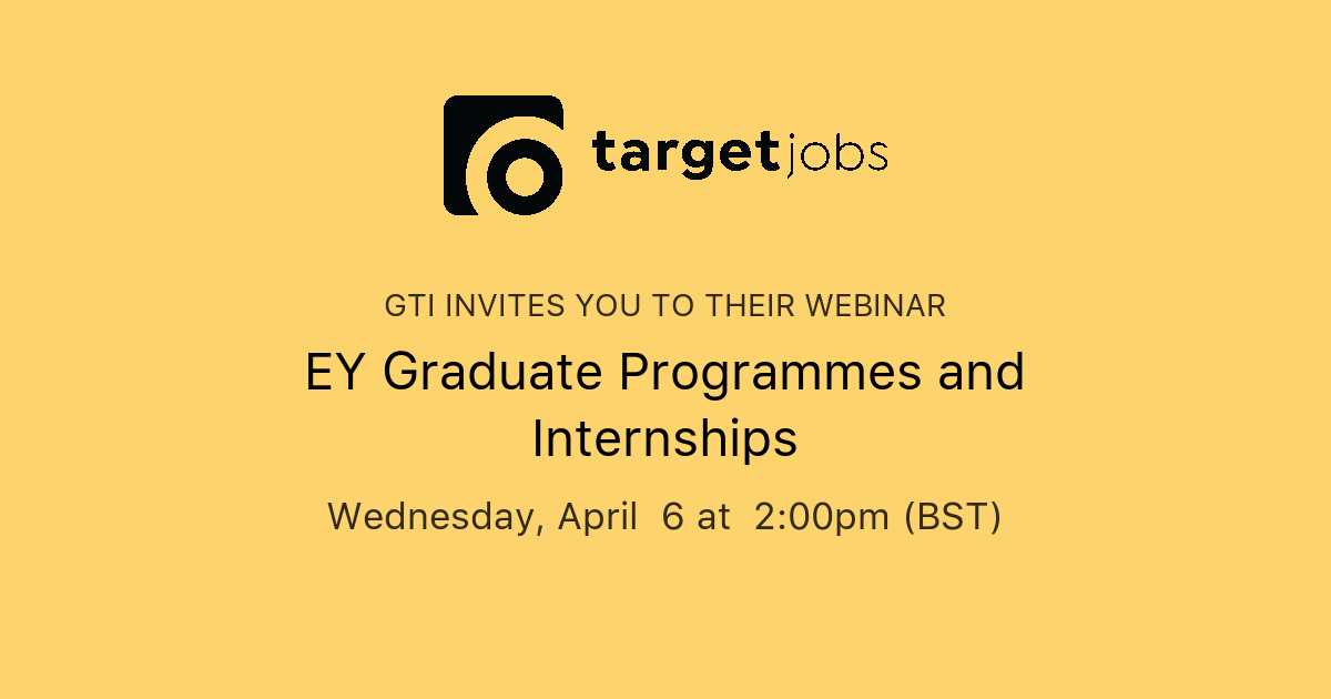 EY Graduate Programmes and Internships | GTI