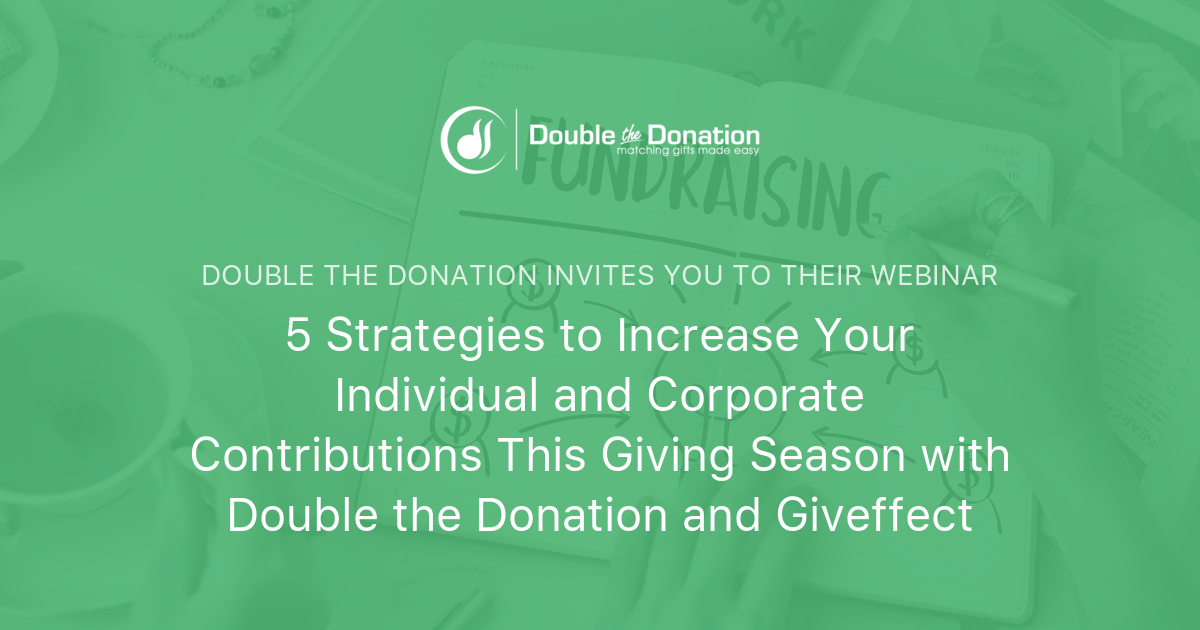 5 Strategies to Increase Your Individual and Corporate Contributions ...