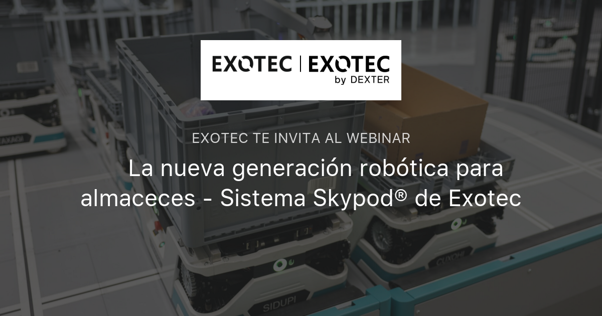 ⏭ La nueva generación robótica para almaceces - Sistema Skypod® de Exotec | Exotec