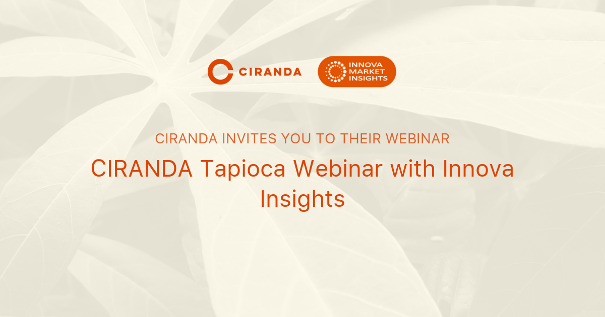 CIRANDA Tapioca Webinar with Innova Insights | CIRANDA