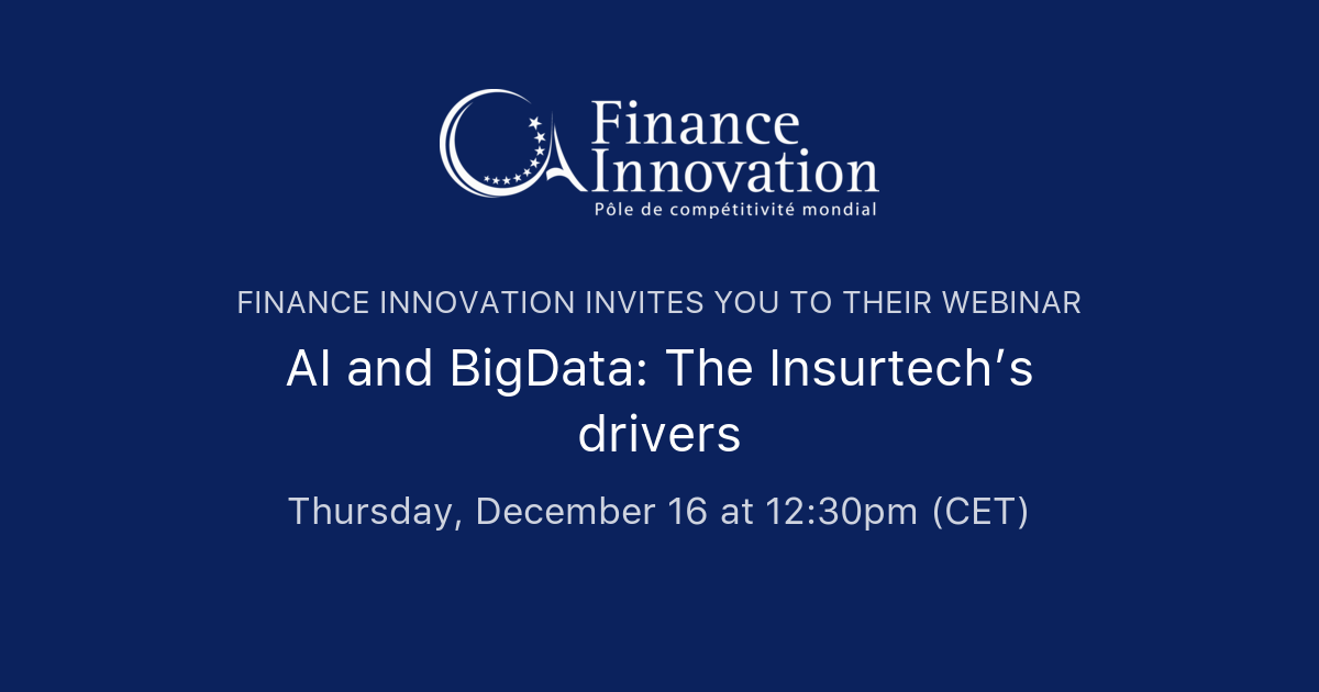 AI and BigData: The Insurtech’s drivers | Finance Innovation