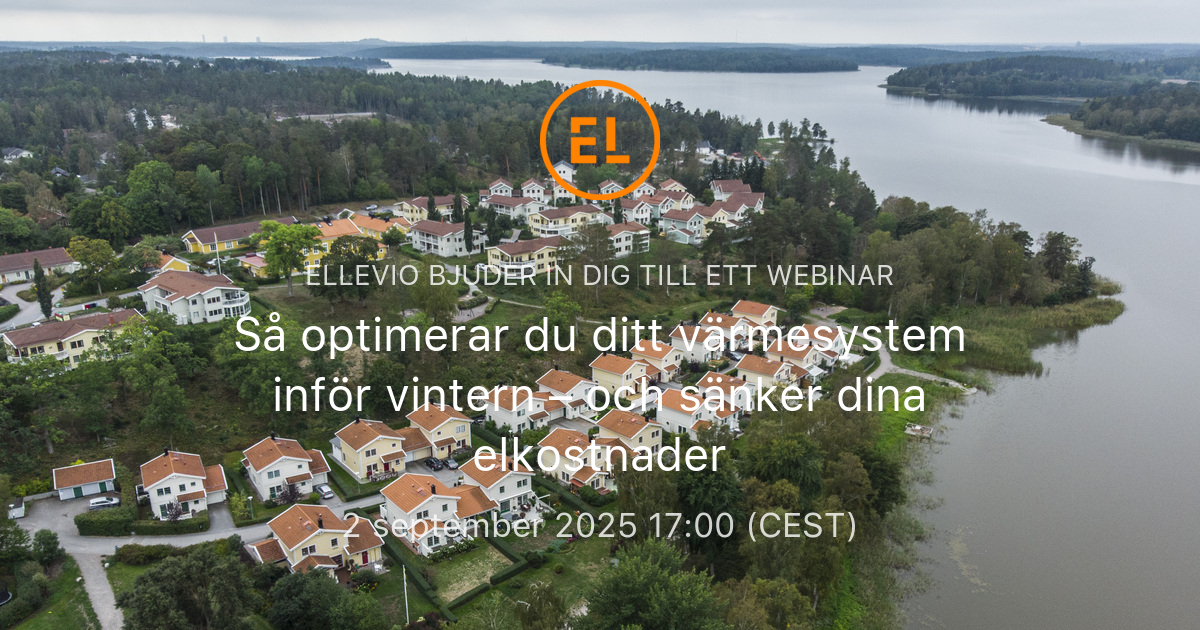 Så optimerar du ditt värmesystem inför vintern – och sänker dina ...