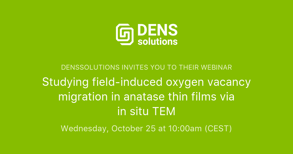 Studying field-induced oxygen vacancy migration in anatase thin films ...