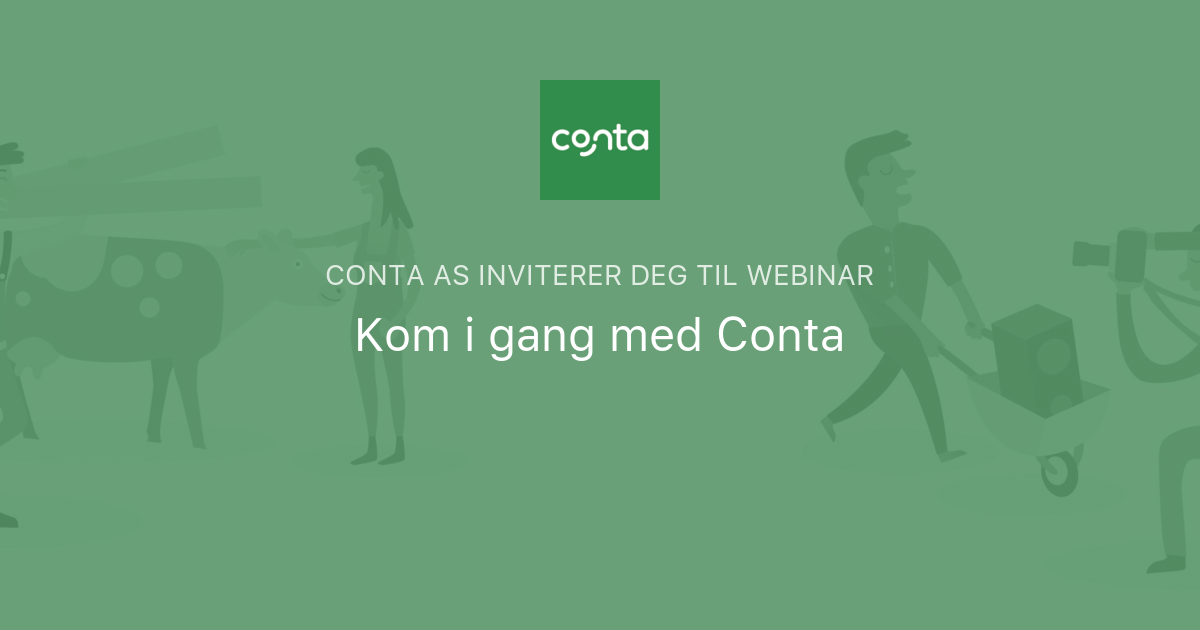 Kom i gang med Conta | Conta AS
