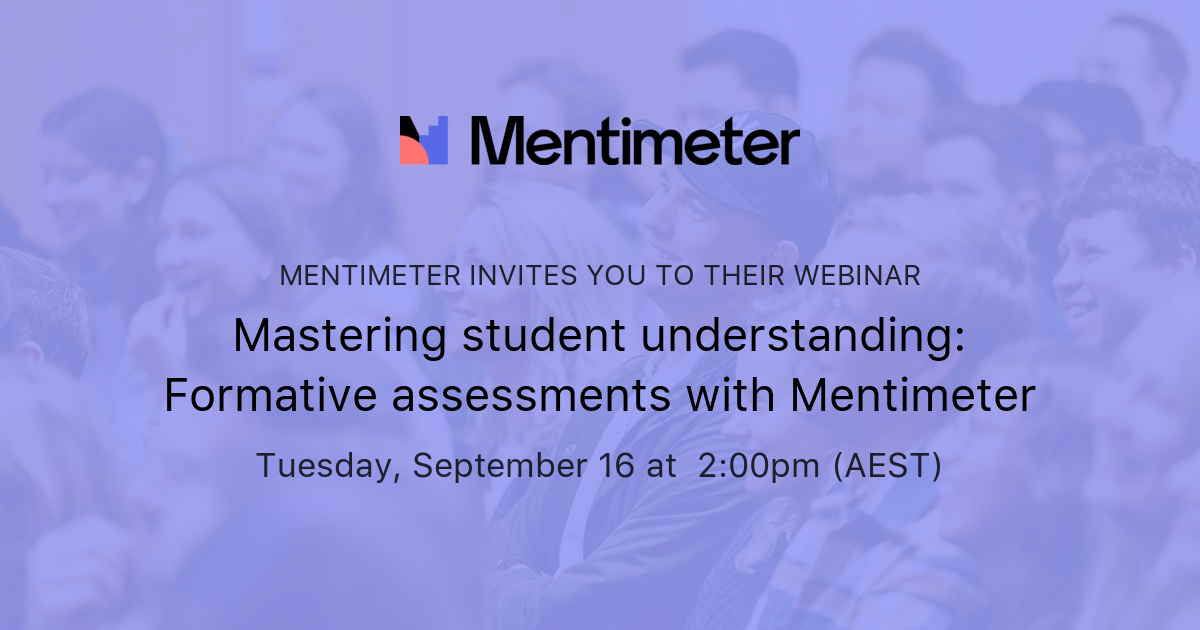 Mastering student understanding: Formative assessments with Mentimeter ...