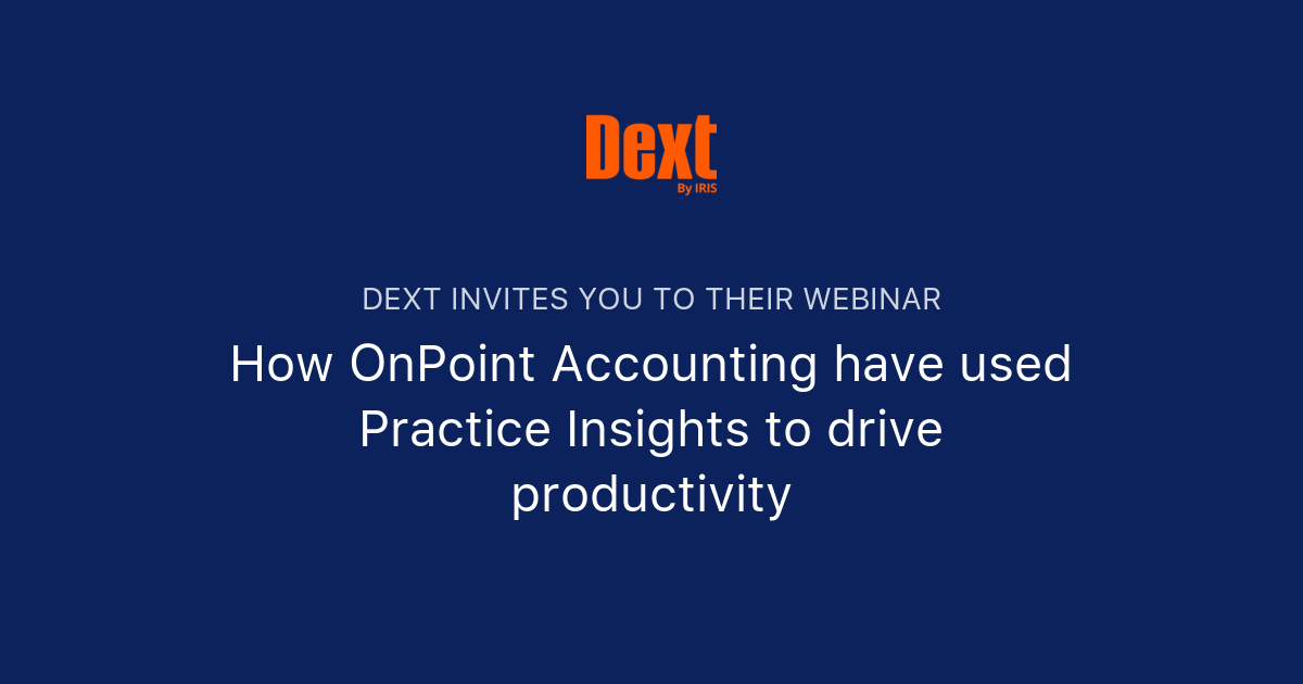 How OnPoint Accounting have used Practice Insights to drive ...