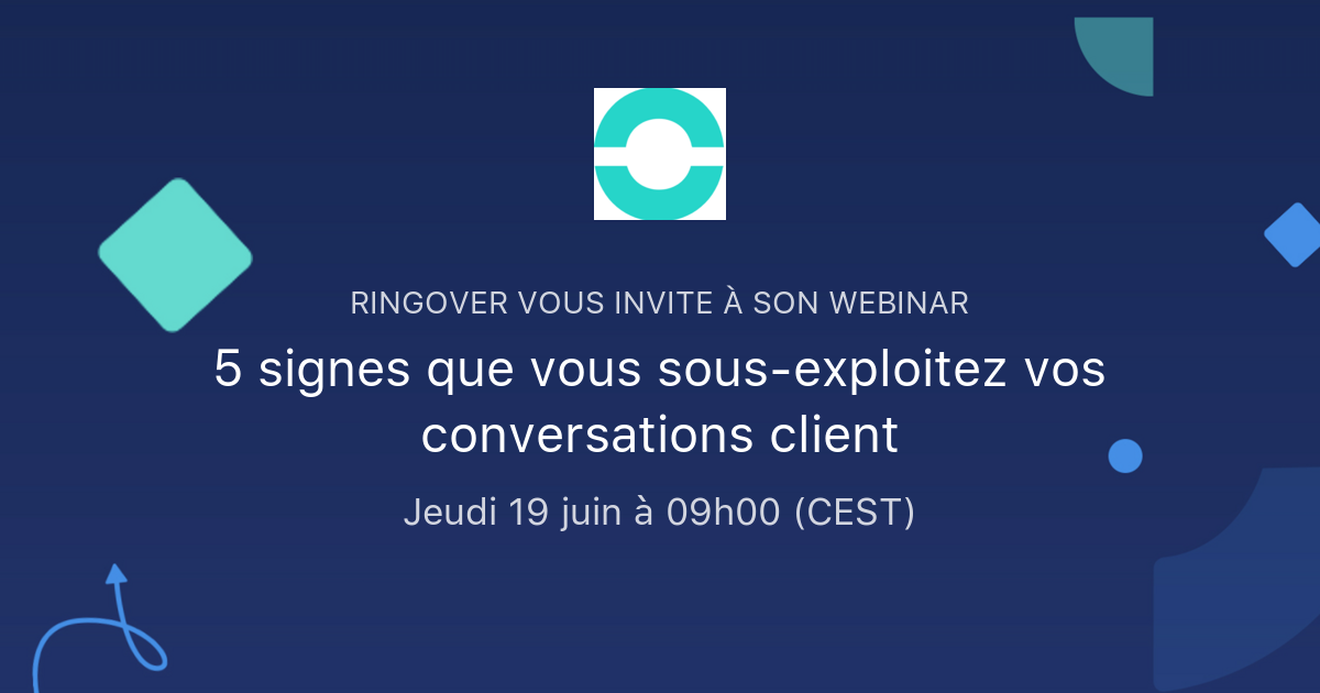 5 signes que vous sous-exploitez vos conversations client | Ringover