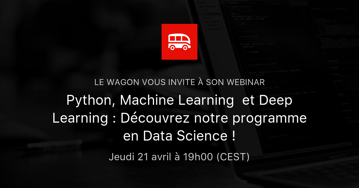 Python, Machine Learning et Deep Learning : Découvrez notre programme ...