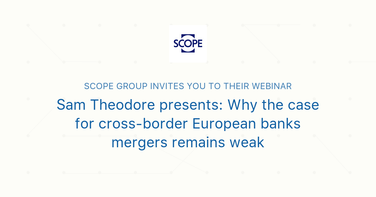 Sam Theodore presents: Why the case for cross-border European banks ...