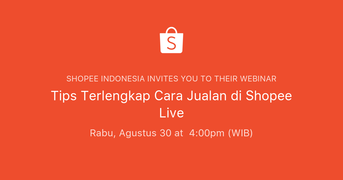 Tips Terlengkap Cara Jualan di Shopee Live | Shopee Indonesia