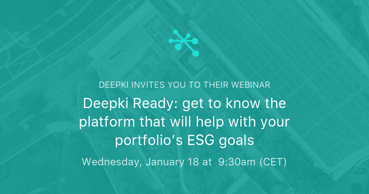 Deepki Ready: get to know the platform that will help with your ...