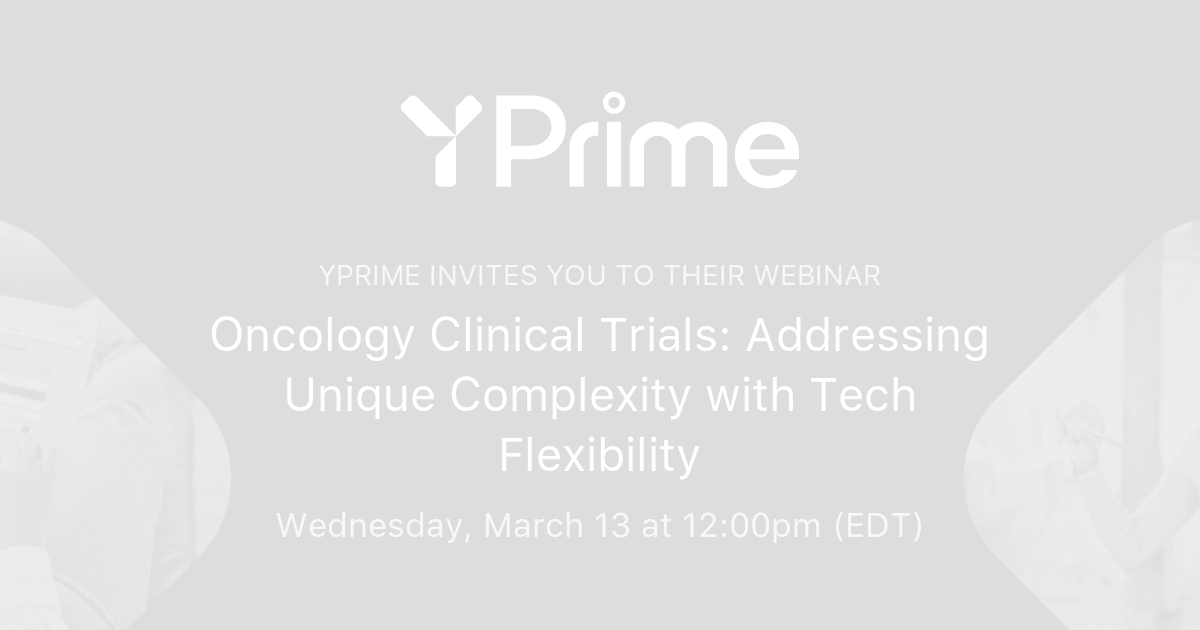 Oncology Clinical Trials: Addressing Unique Complexity with Tech ...