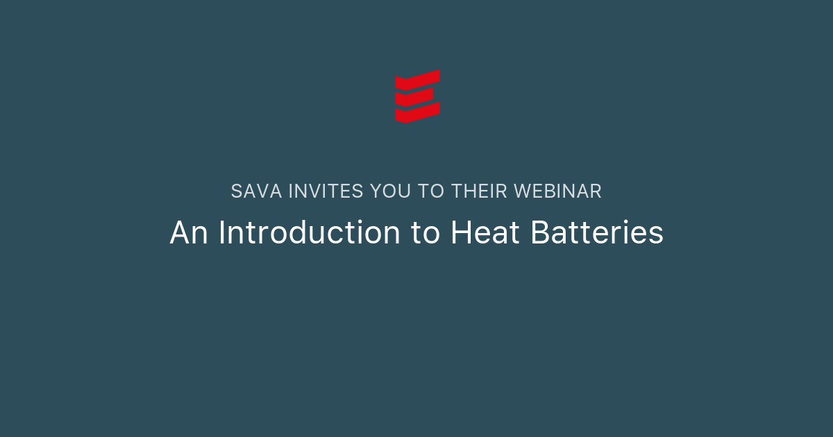An Introduction to Heat Batteries | Sava