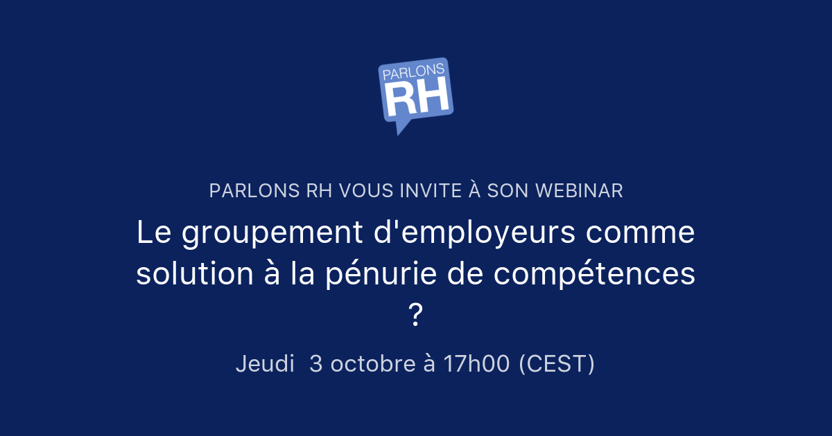 Le Groupement D Employeurs Comme Solution à La Pénurie De Compétences