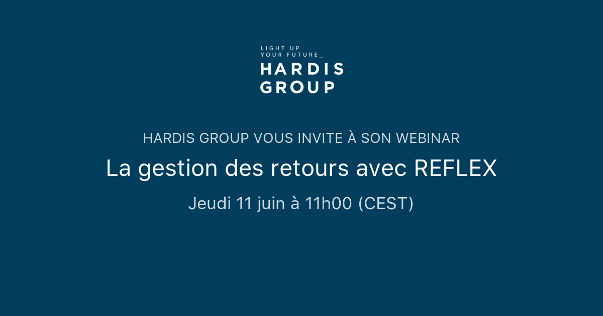 La gestion des retours avec REFLEX | Hardis Group