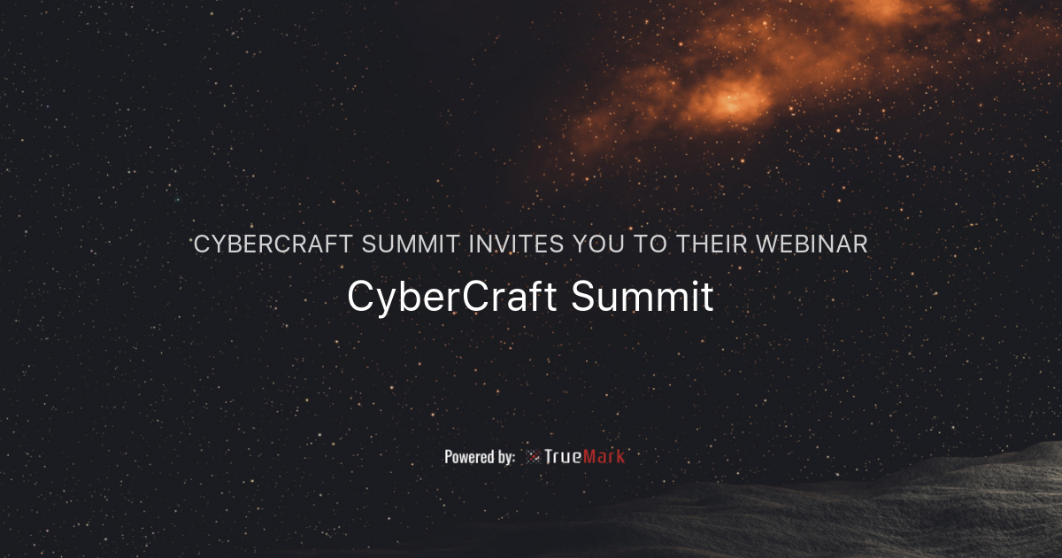 CyberCraft Summit | CyberCraft Summit