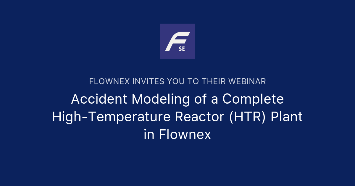 Accident Modeling of a Complete High-Temperature Reactor (HTR) Plant in ...