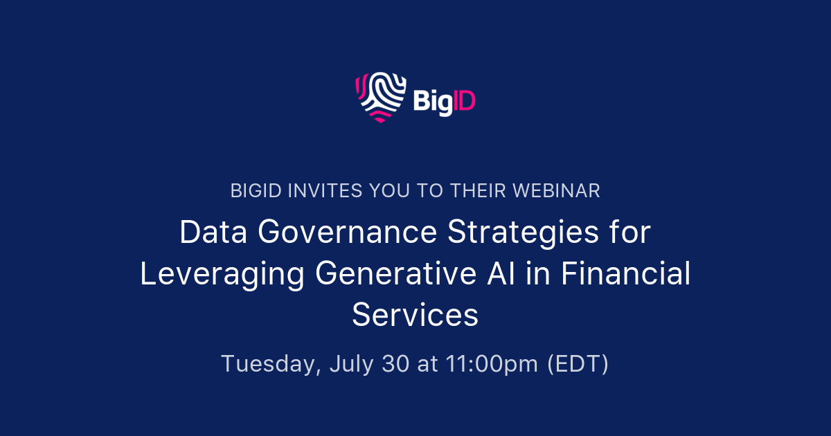 Data Governance Strategies for Leveraging Generative AI in Financial ...
