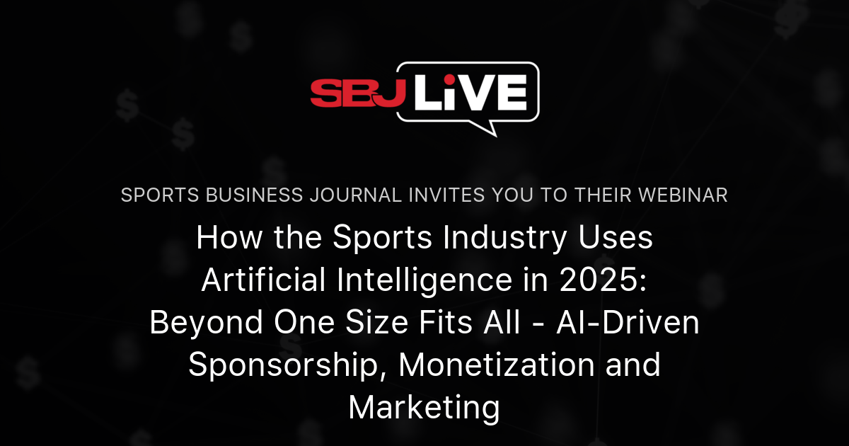 How the Sports Industry Uses Artificial Intelligence in 2025: Beyond ...