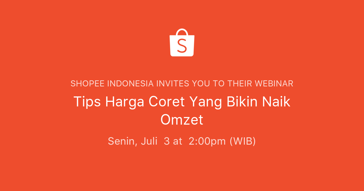 Tips Harga Coret Yang Bikin Naik Omzet | Shopee Indonesia