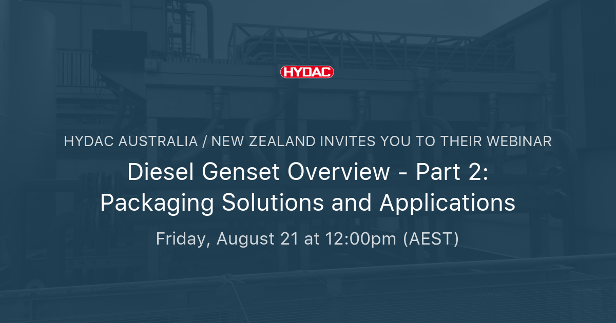 Diesel Genset Overview - Part 2: Packaging Solutions and Applications ...