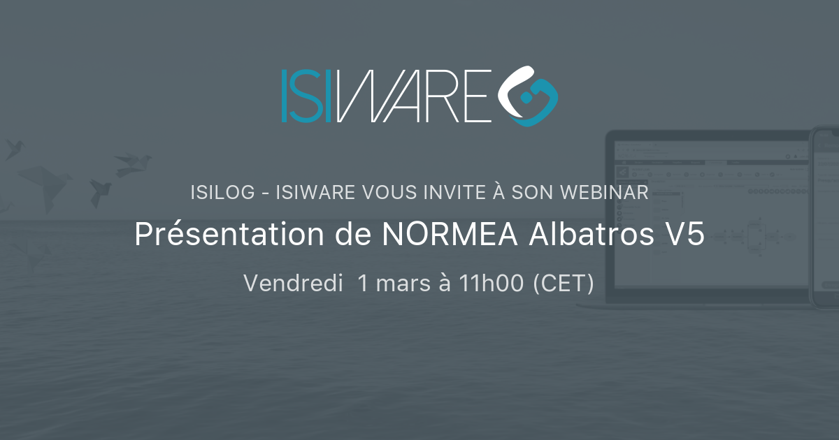 Présentation de NORMEA Albatros V5 | ISILOG - ISIWARE
