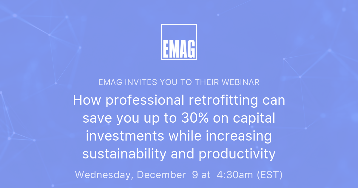 How professional retrofitting can save you up to 30% on capital investments while increasing ...