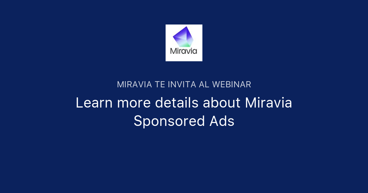 Learn more details about Miravia Sponsored Ads | Miravia