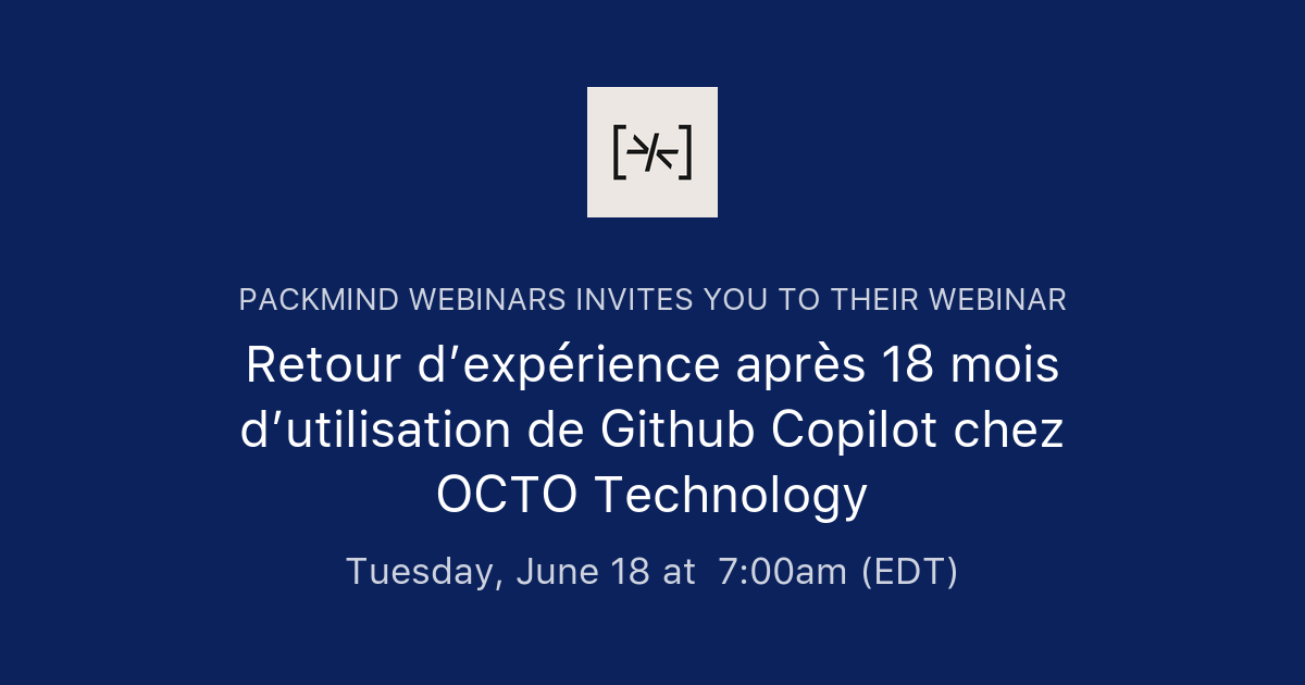 Retour d’expérience après 18 mois d’utilisation de Github Copilot chez OCTO Technology ...