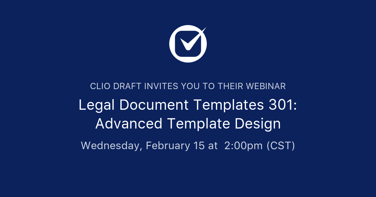 Legal Document Templates 301: Advanced Template Design | Lawyaw