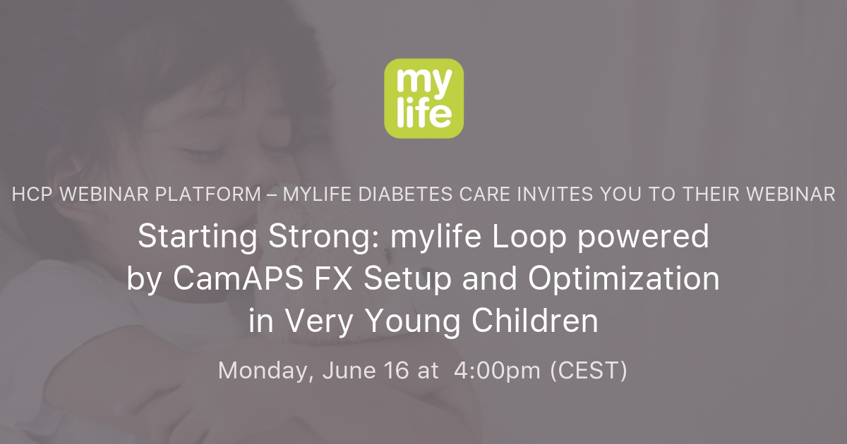 Starting Strong: mylife Loop powered by CamAPS FX Setup and ...
