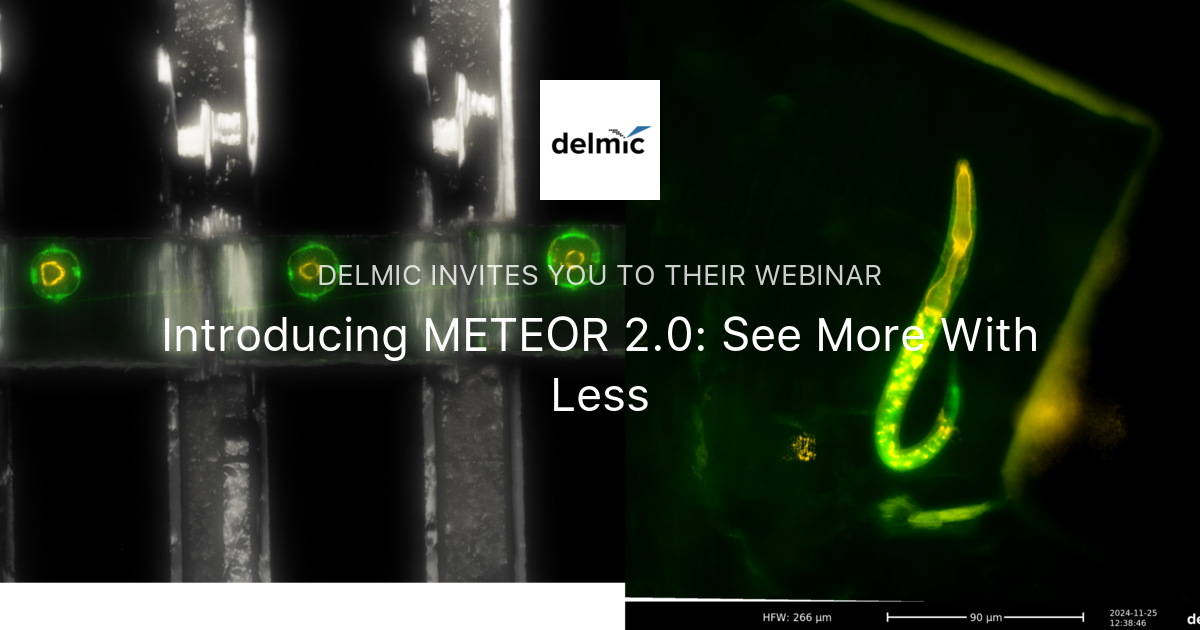 Introducing METEOR 2.0: See More With Less | Delmic