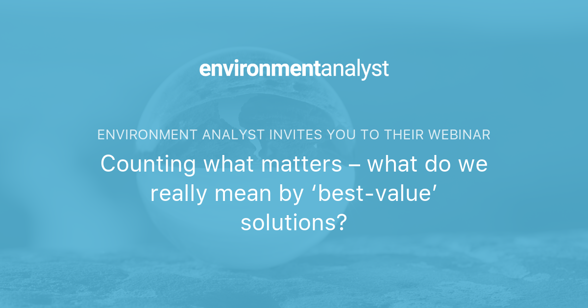 Counting what matters – what do we really mean by ‘best-value ...