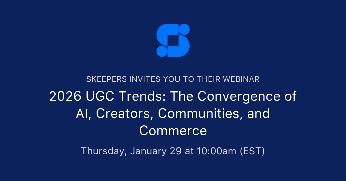 2026 UGC Trends: The Convergence of AI, Creators, Communities, and ...