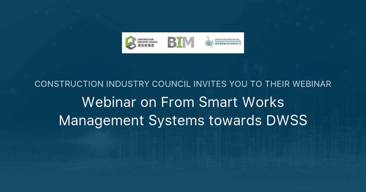 Webinar on From Smart Works Management Systems towards DWSS ...