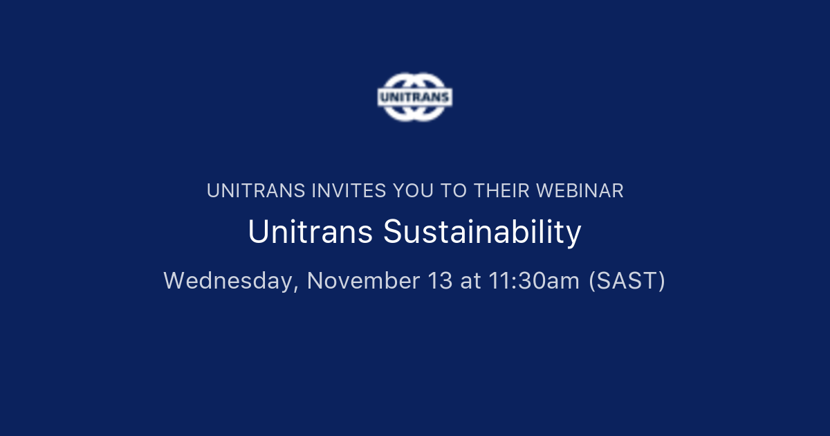 Unitrans Sustainability | Unitrans