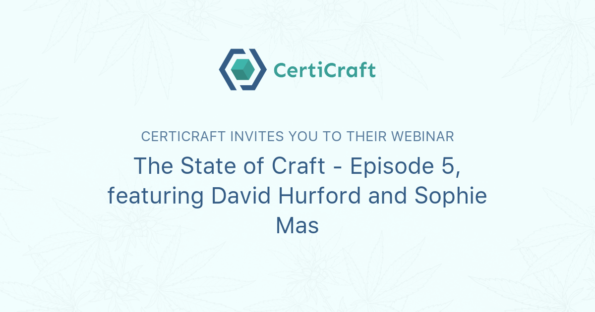 The State of Craft - Episode 5, featuring David Hurford and Sophie Mas ...